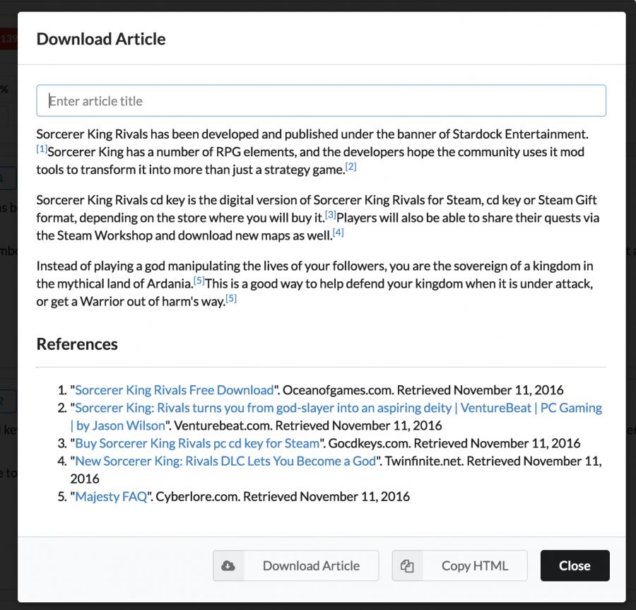 How to track your references when writing – Article Insights