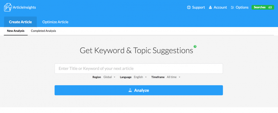 Article Insights Version 3.0 – Article Insights